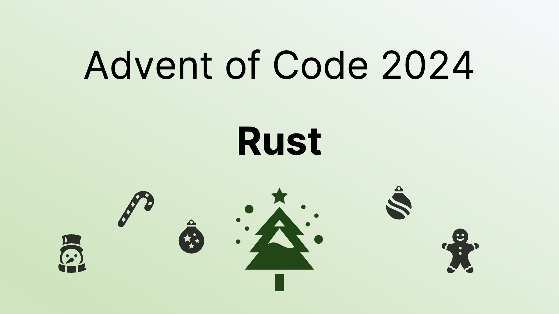 Advent of Code 2024, using Rust - Florentin Putz